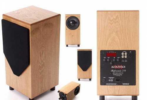 Сабвуфер MJ Acoustics Reference 210 SR walnut