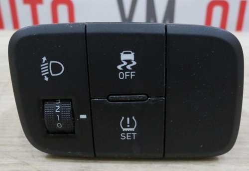 Блок кнопок корректора фар Hyundai Creta 2
