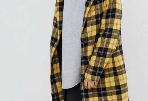Пальто шерсть ASOS