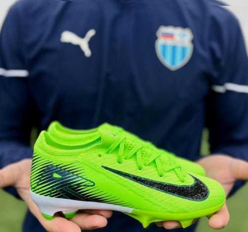 Детские бутсы Nike Mercurial Vapor 16 Light green