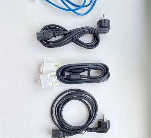Шнуры, провод для монитора, USB, интернет кабель