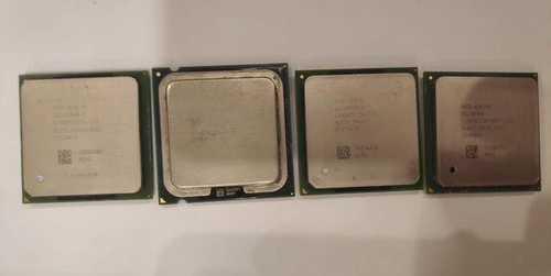 Процессоры Intel Celeron D / Pentium D 2-х ядерн