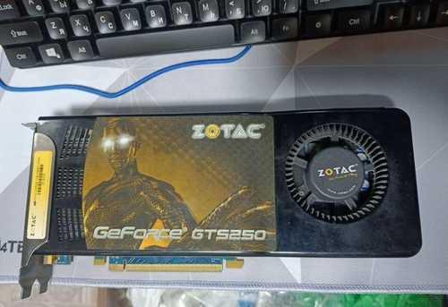 Видеокарта gts250 1gb