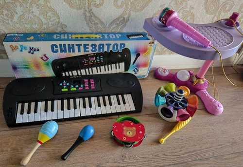 Развивающие музыкальные игрушки пакетом