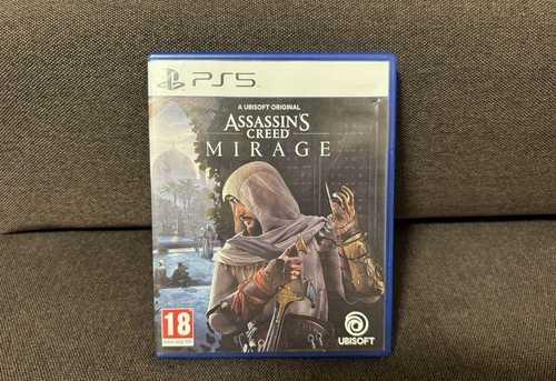 Assassins Creed Mirage ps5 диск