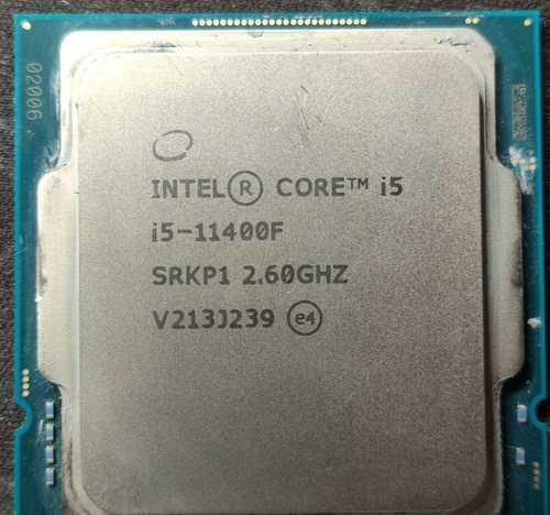 Процессор intel core i5 11400f