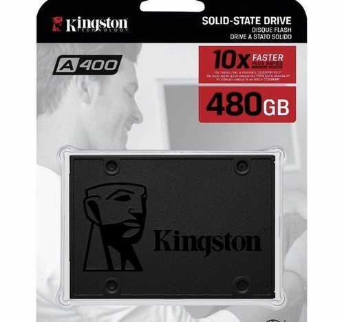 Kingston 480 гб Внутренний SSD-диск A400