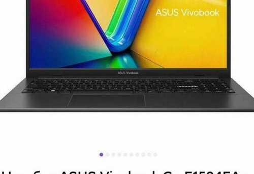 Ноутбук asus Vivobook GO E1504FA-BQ718W Black