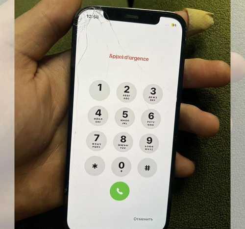 Дисплей iPhone 12/12 pro ориг битый