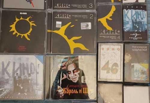 CD диски и аудиокассеты Кино, Король и шут