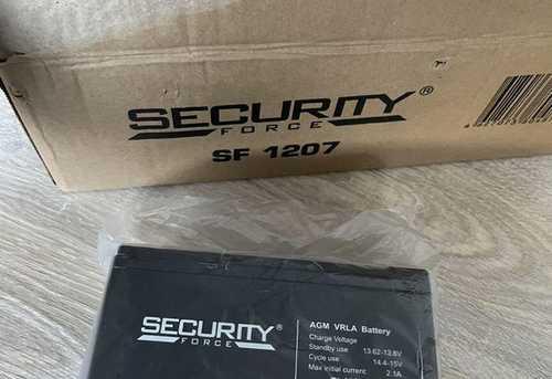 Аккумулятор Security Force SF 1207 (12V 7AH)
