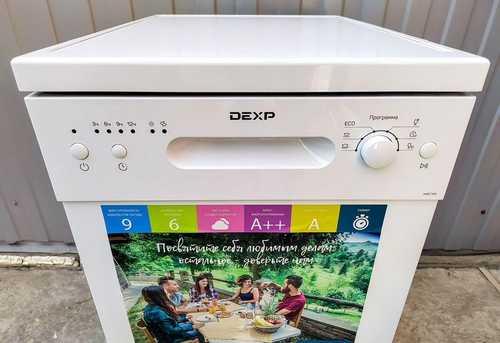 Новая узкая посудомоечная машина Dexp M9C7PD