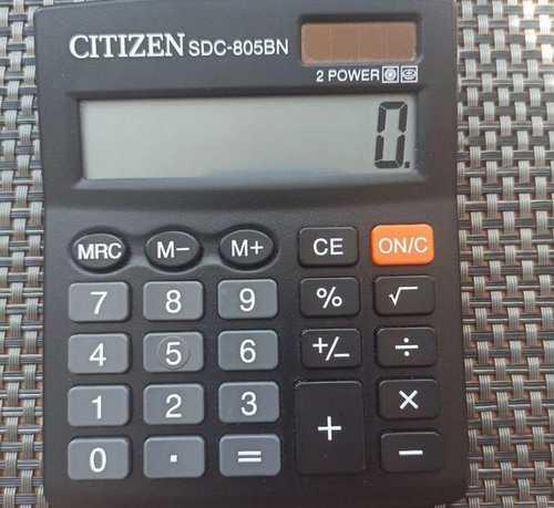 Калькулятор Сitizen SDC-805bn