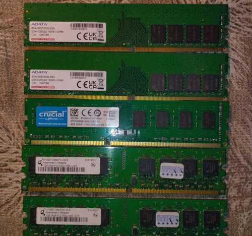 Ddr3 1x4gb, ddr2 2x1gb