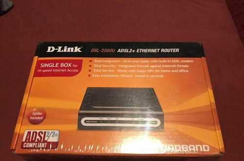 Маршрутизатор D-Link DSL-2500U