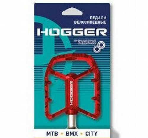 Педали Hogger Mtb Алюминиевые, 109X90Мм, Резьба 9