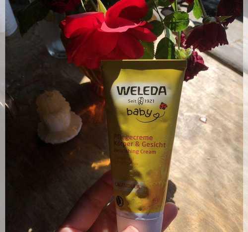 Крем и шампунь Weleda детские