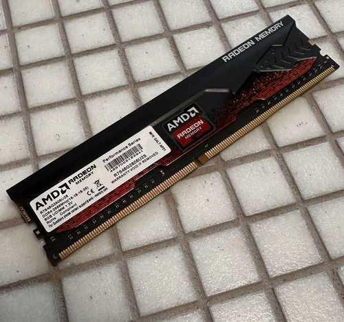 Оперативная память amd radeon ddr4 8gb