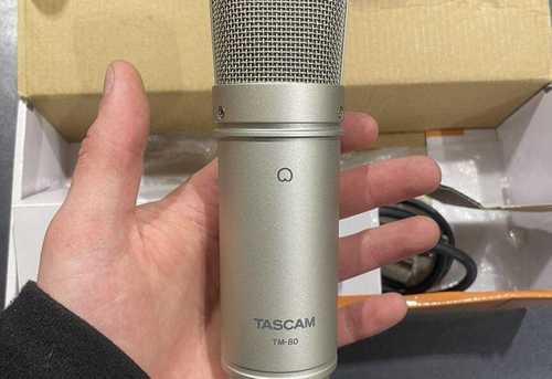 Студийный микрофон tascam tm 80