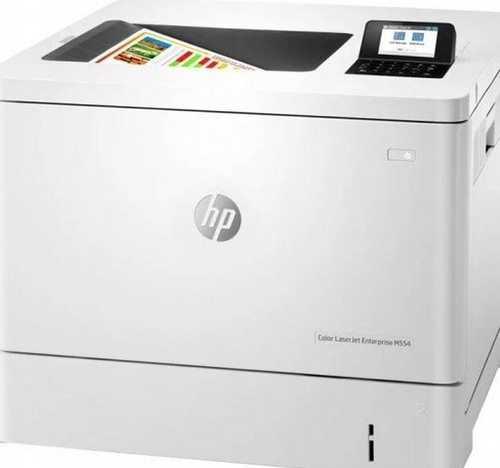 HP Color LaserJet Enterprise M554dn (7ZU81A) A4 Duplex белый