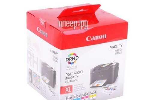 Canon PGI-1400BK/C/M/Y XL EMB multi для maxify