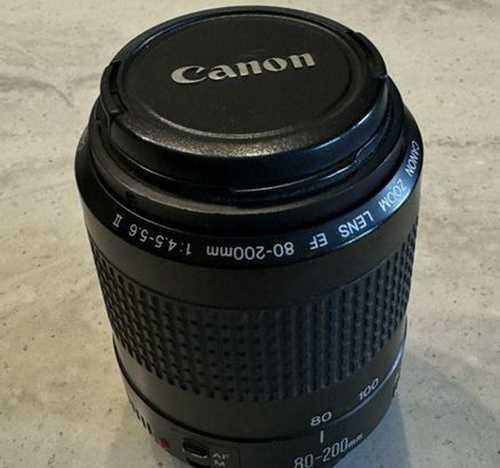 Обьектив canon zoom lens EF 80-200mm 1:4.5-5.6