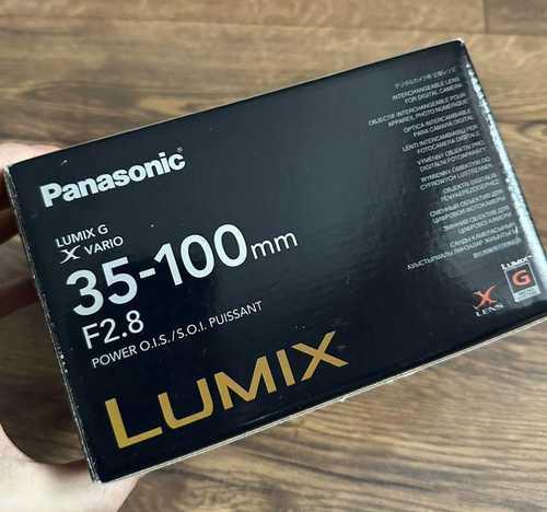 Panasonic 35-100 2.8 IS