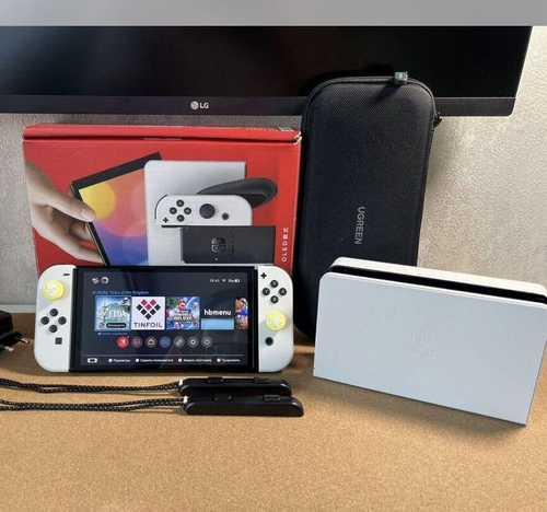 Nintendo switch oled прошитая 64 256