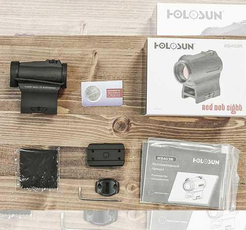 Коллиматорный прицел Holosun HS403R Micro