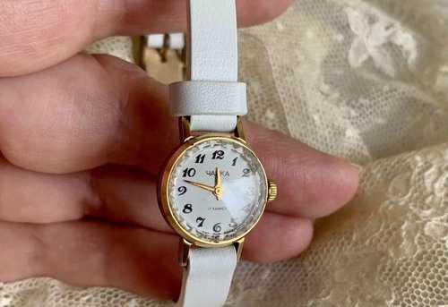 Часы женские чайка позолота СССР