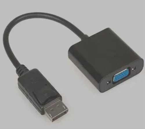 Displayport на VGA конвектор-переходник новый