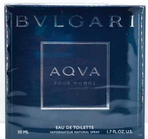 Bvlgari Aqva pour Homme 50мл оригинал