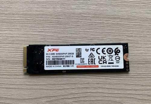 SSD 256 gb Adata xpg sx6000 (новый)