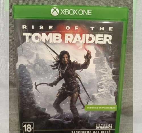 Игра Rise of the Tomb Raider Xbox one диск