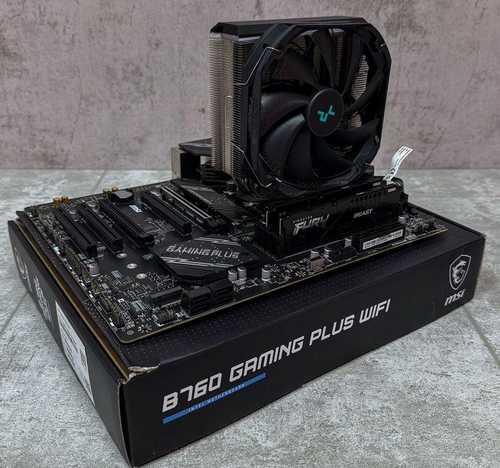 Комплект Intel i5-13400/MSI B760 WiFi/32Gb DDR 5