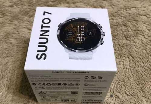 Часы спортивные suunto 7 white burgundy