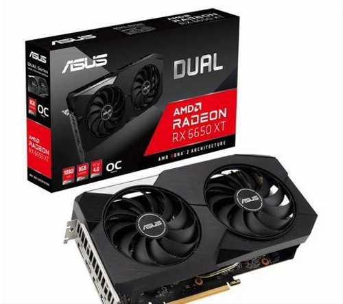 Видеокарта asus dual-rx6650xt-O8G / rx6650xt hdmi