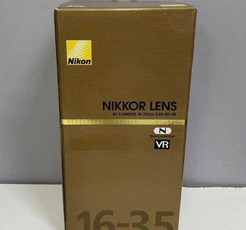 Nikon AF-S nikkor 16-35mm f/4G ED VR Lens