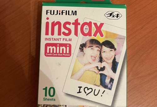 Картриджи fujifilm instax mini 8