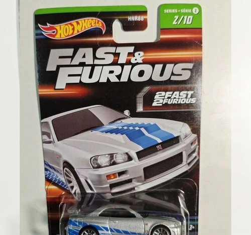 Hot Wheels Premium Fast and Furious Nissan Skyline