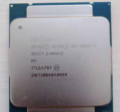 Процессор Intel Xeon E5 2666v3