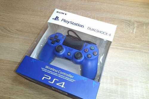 Геймпад DualShock 4 для PS4 синий