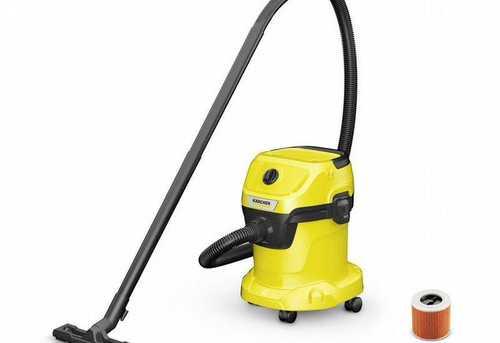 Пылесос Karcher WD-3.Хоз-Строит.Новый.1000Вт