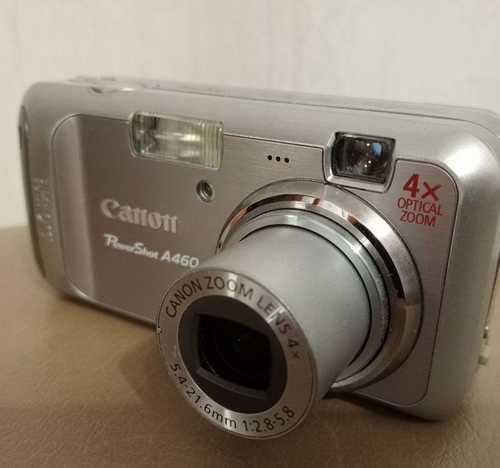 Canon Power shot A460 цифровая винтажная камера