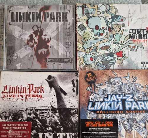 Linkin Park оригинальные CD и DVD