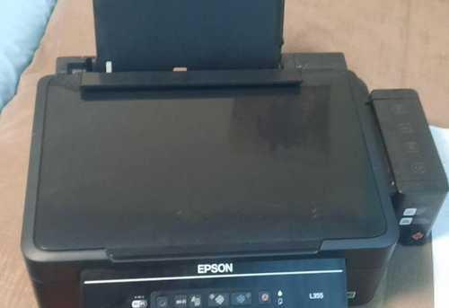 Цветной принтер epson l 355