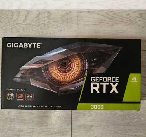 Видеокарта Nvidia RTX Gigabyte Gaming OC 3060 12GB
