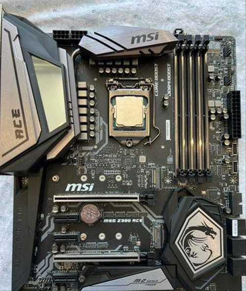 Intel core i7 8700k+msi ace z390 meg