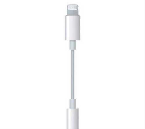 Адаптер Apple Lightning (M) - mini jack 3.5 (F) MM