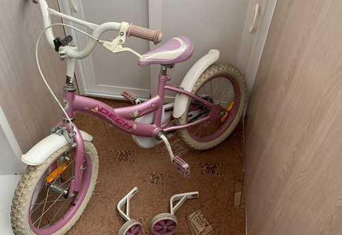 Детский велосипед 16 для девочки